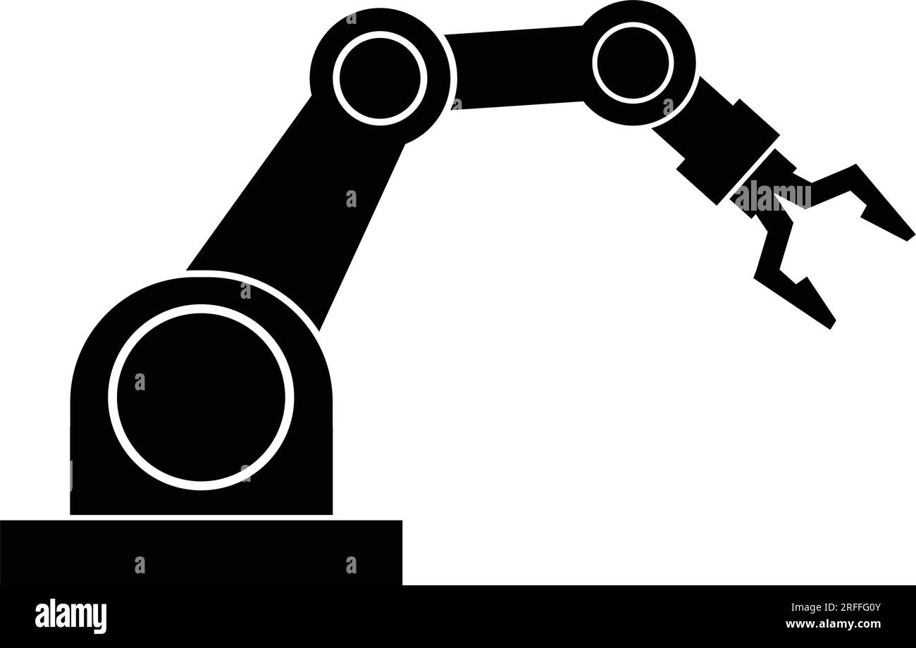 Robot industriale Foto e Immagini Stock in Bianco e Nero - Alamy