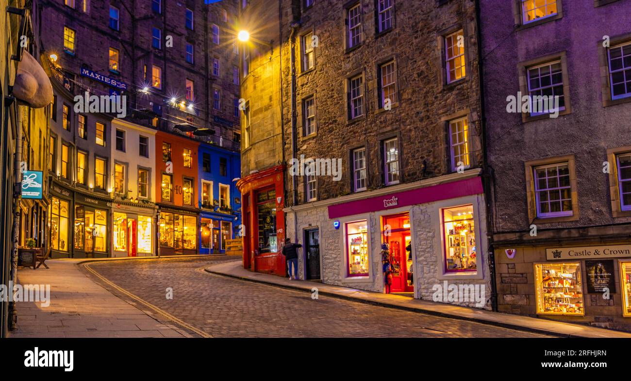 Quartiere storico di edimburgo immagini e fotografie stock ad alta ...