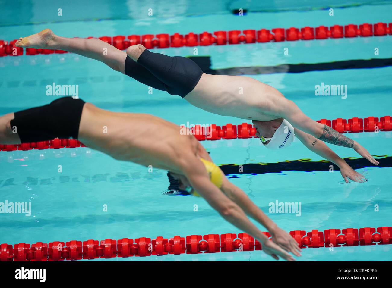L'irlandese Barry McClements nelle manche maschili 400m Freestyle S9 ...