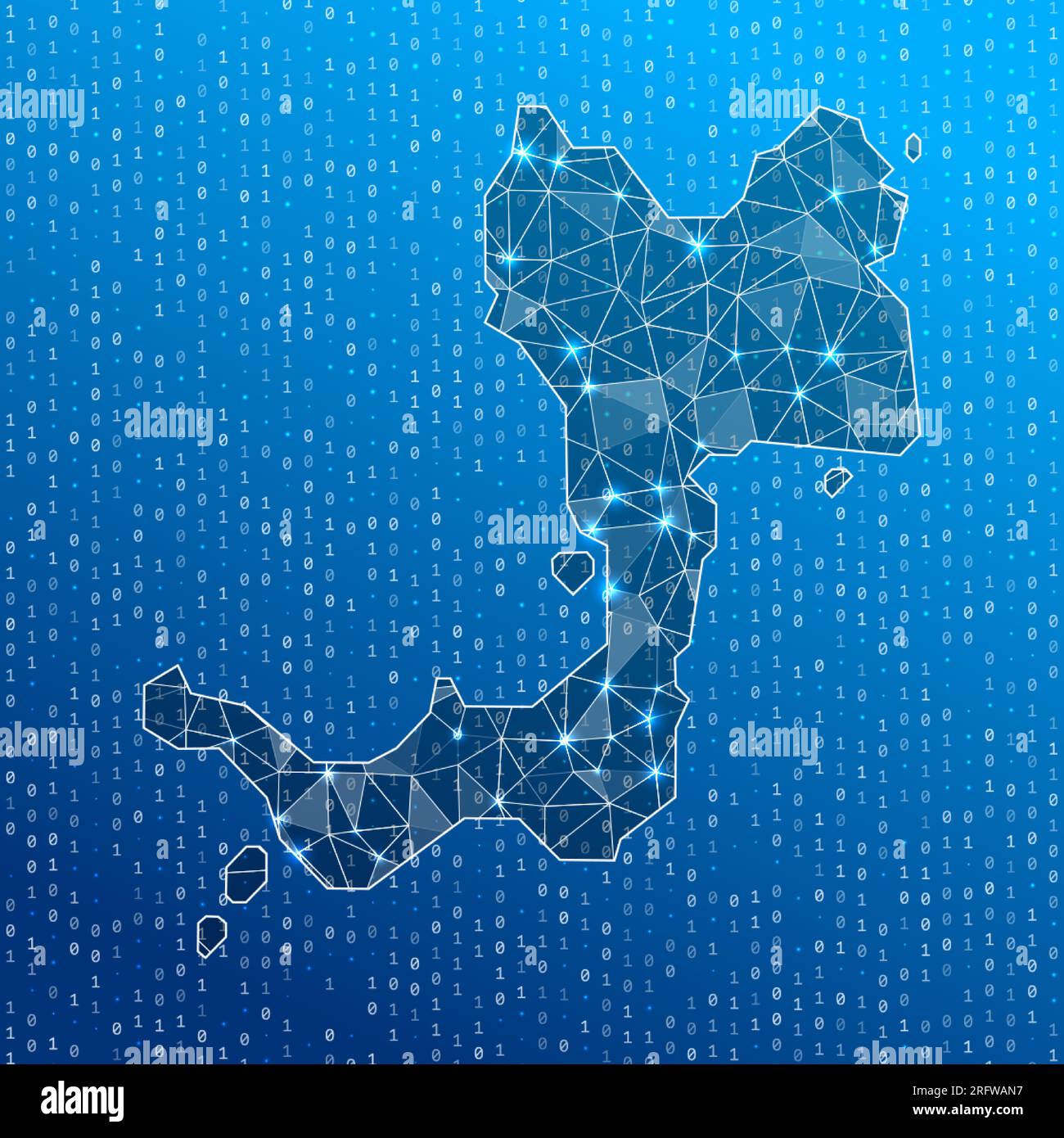 Mappa dell'isola canouan immagini e fotografie stock ad alta ...