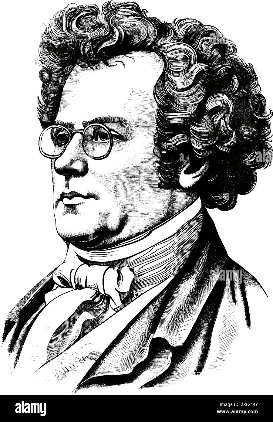 Franz schubert Immagini Vettoriali Stock - Alamy