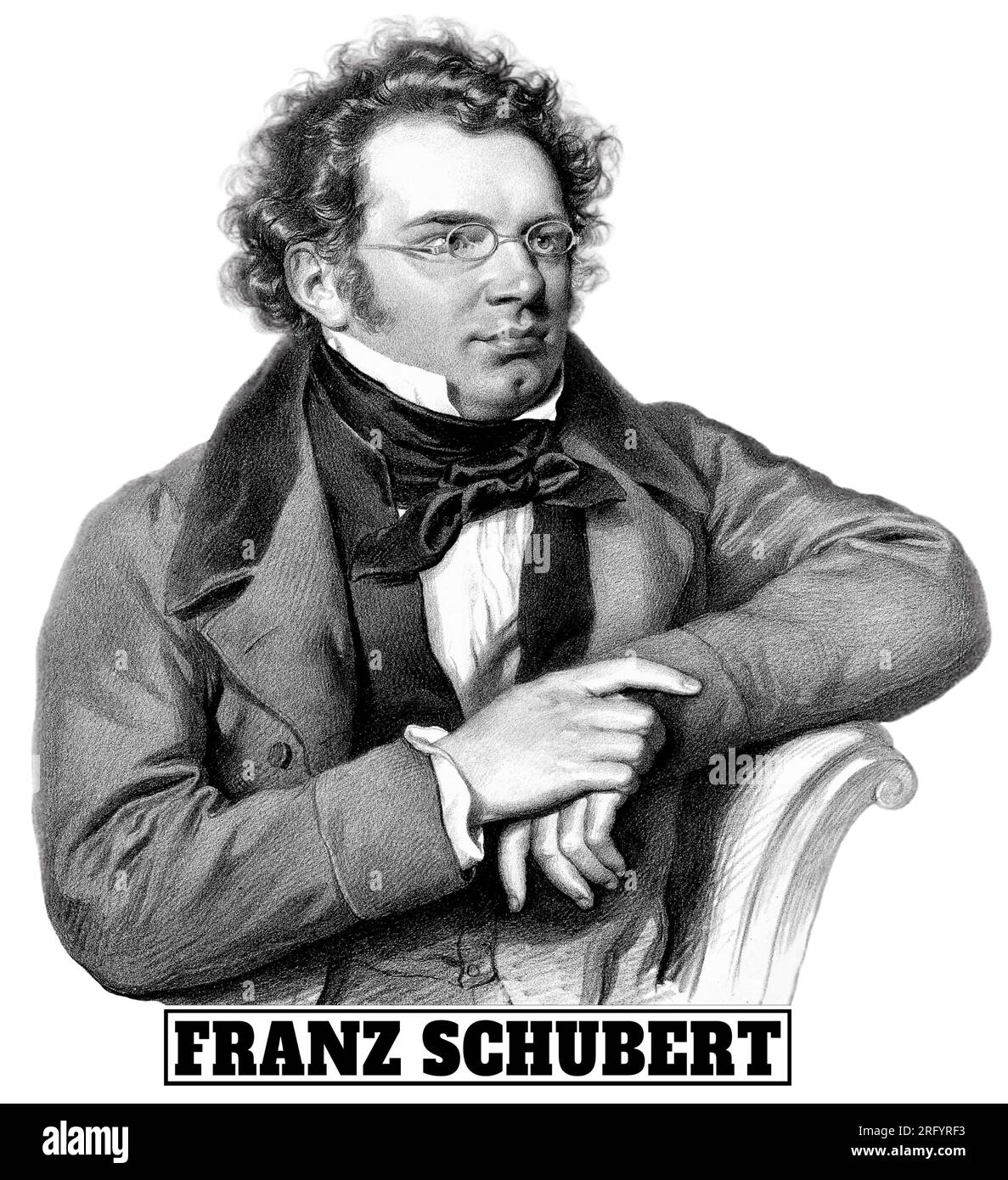 Franz peter schubert compositore austriaco immagini e fotografie stock ...