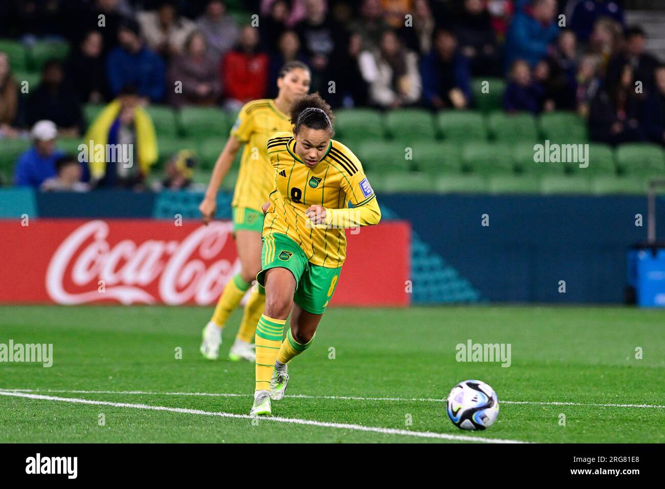 Melbourne, Australia, 8 agosto 2023: Drew Spence (Giamaica 8) durante ...