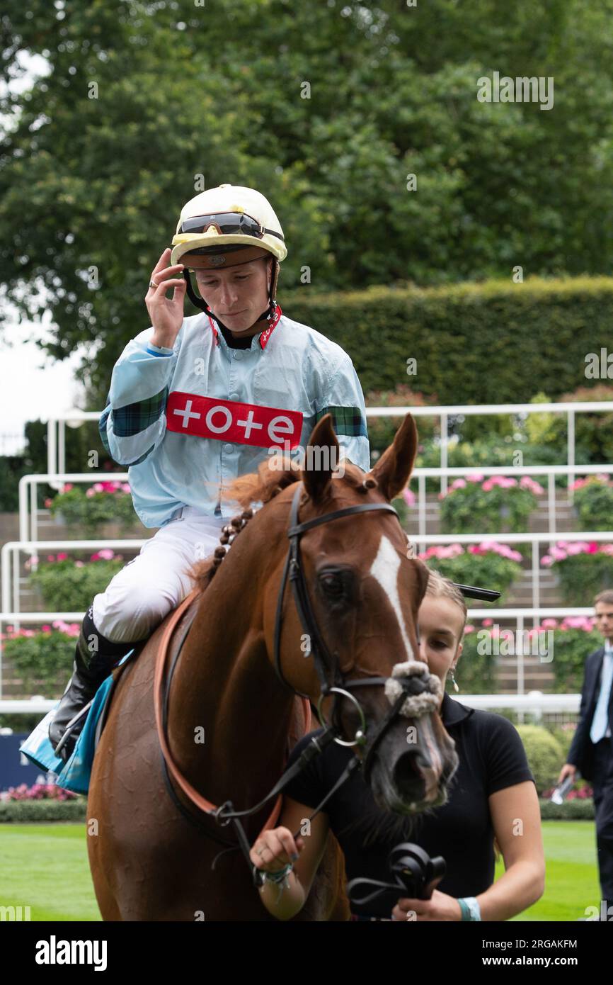 Ascot, Berkshire, Regno Unito. 28 luglio 2023. Horse City Streak ...