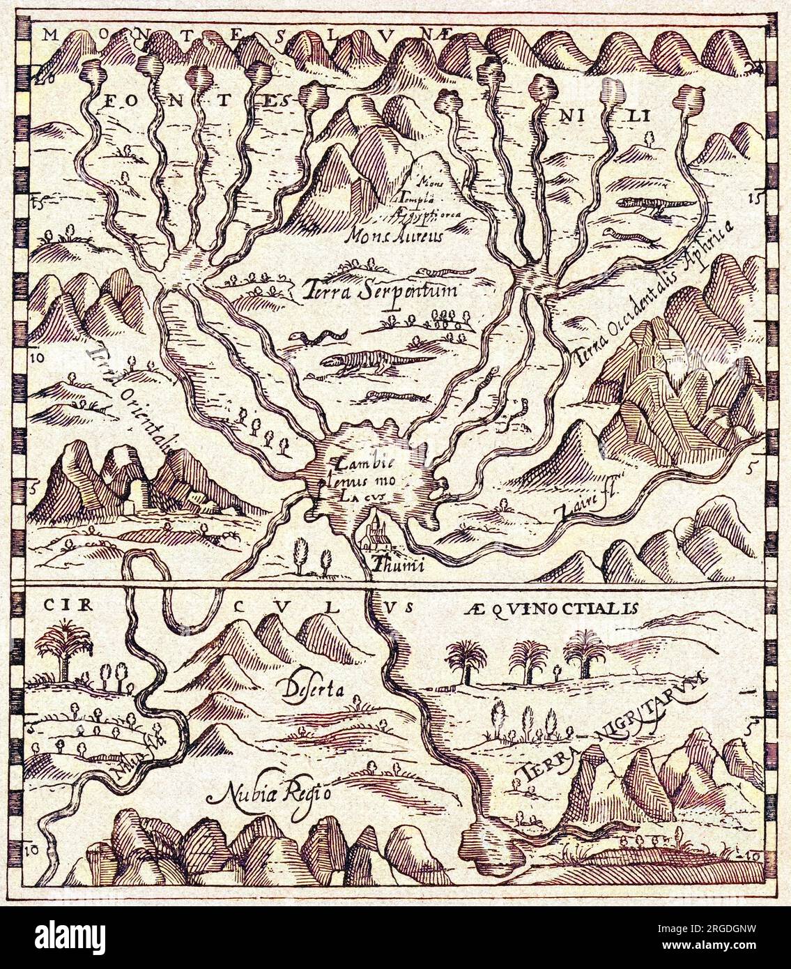 Mappa del fiume nilo immagini e fotografie stock ad alta risoluzione ...