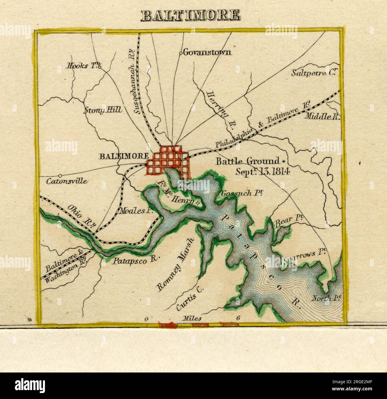 Mappa di baltimore immagini e fotografie stock ad alta risoluzione - Alamy