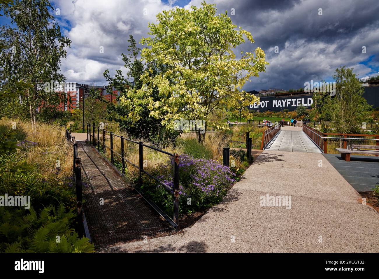 Mayfield park manchester immagini e fotografie stock ad alta ...