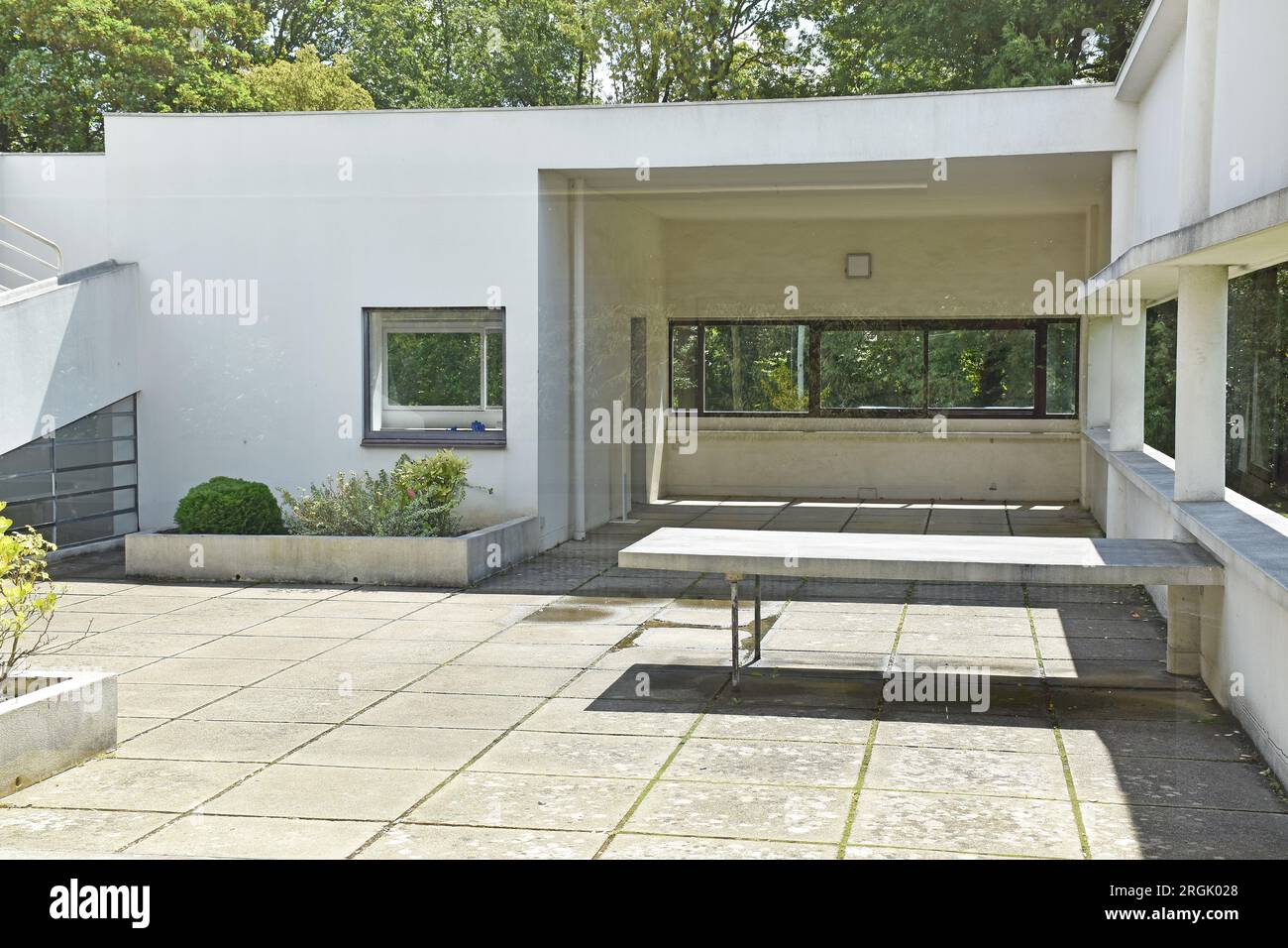 Villa Savoye, capolavoro del movimento moderno, architetto le Corbusier ...