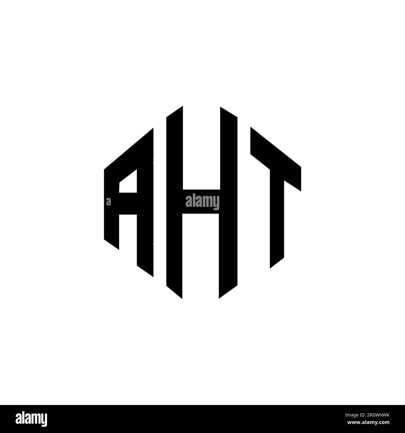 AHU, logo AHU, lettera AHU, poligono AHU, esagono AHU, Cubo AHU ...