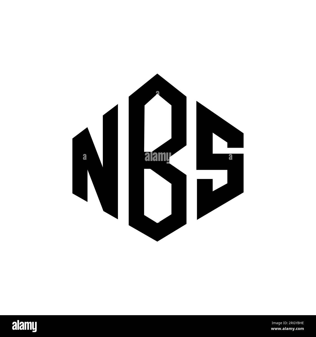 Disegno del logo nbs Foto e Immagini Stock in Bianco e Nero - Alamy