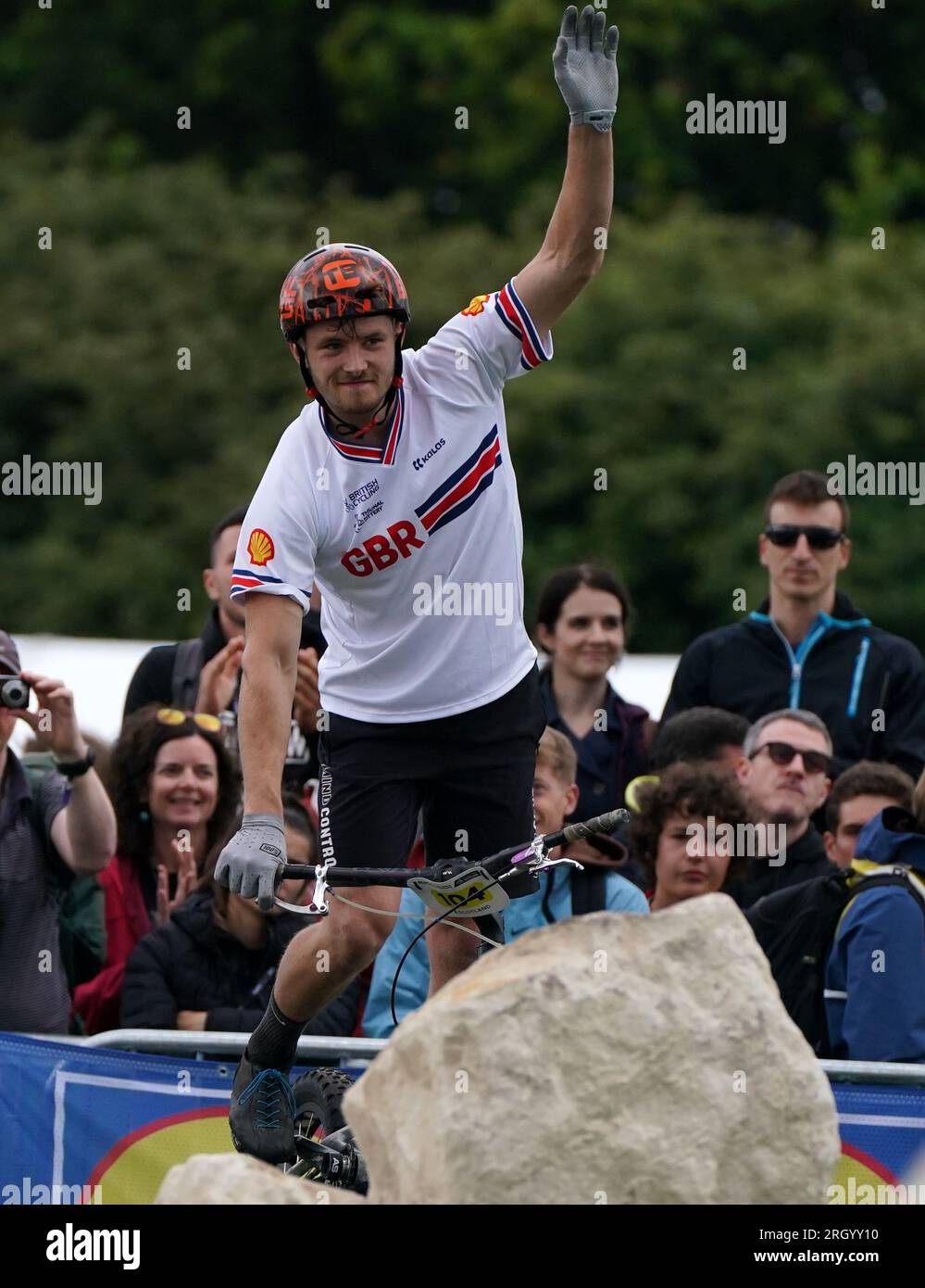 Il grande britannico Charlie Rolls nella finale Mens Elite 20' Trials ...
