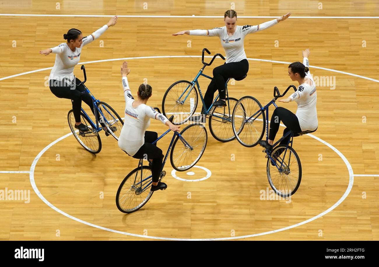 Germania durante l'Open Elite Artistic Cycling-Act4-Final al Indoor ...
