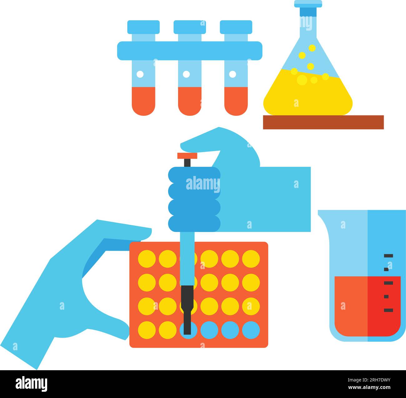 Tubo pcr Immagini Vettoriali Stock - Alamy