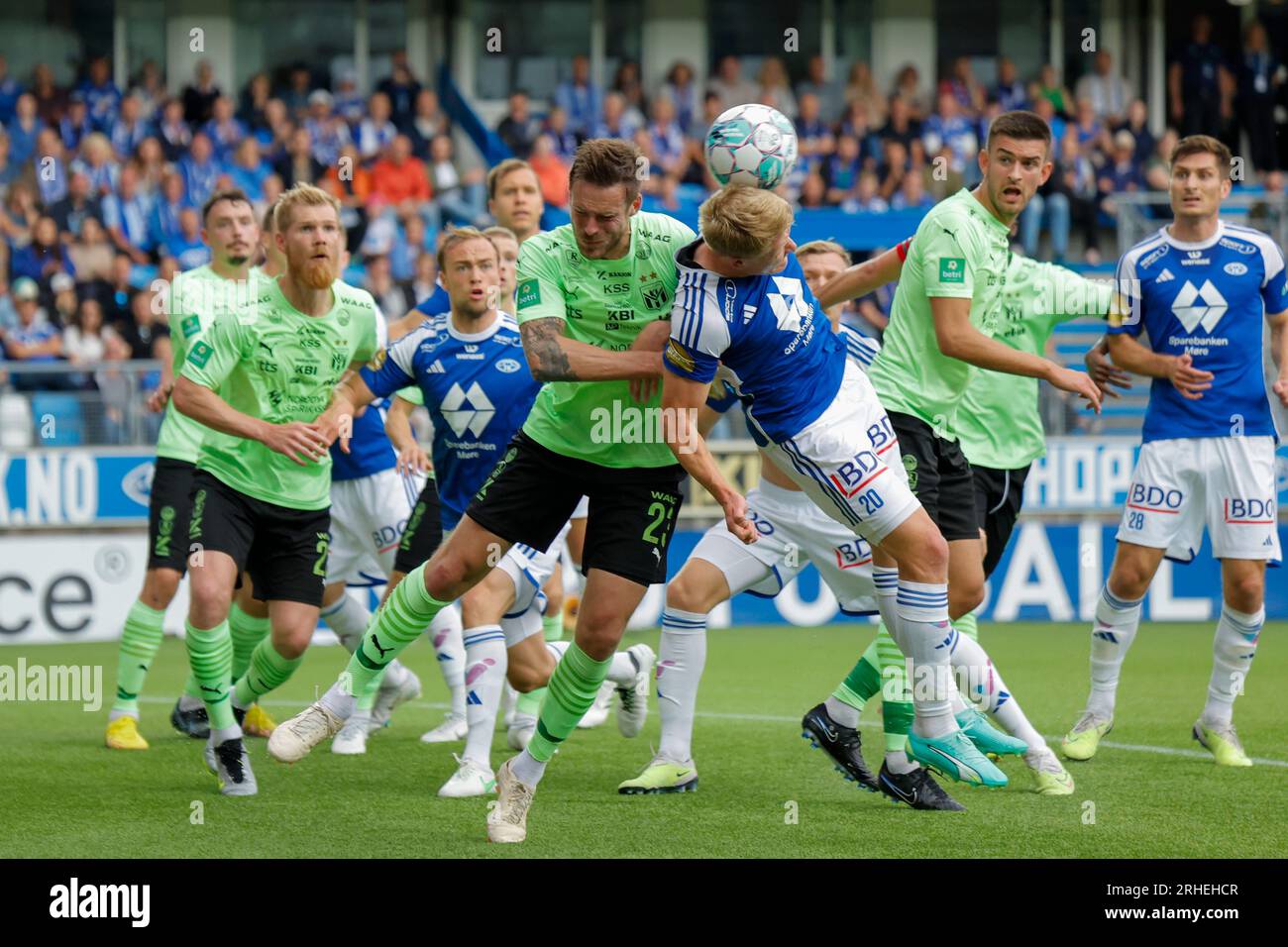 Molde 20230815.Kristian Eriksen vince il duello con Heini Vatnsdal e ...