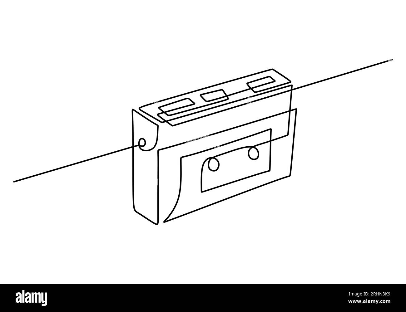 Walkman sketch Immagini Vettoriali Stock - Alamy