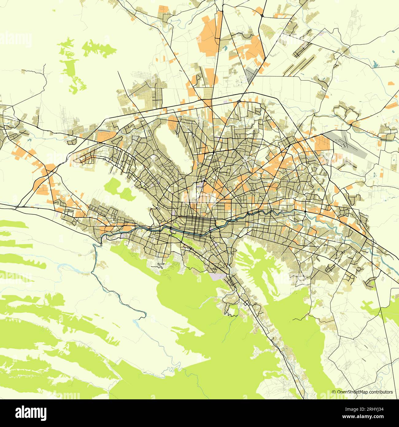 Vettore della mappa di leu nuevo immagini e fotografie stock ad alta ...