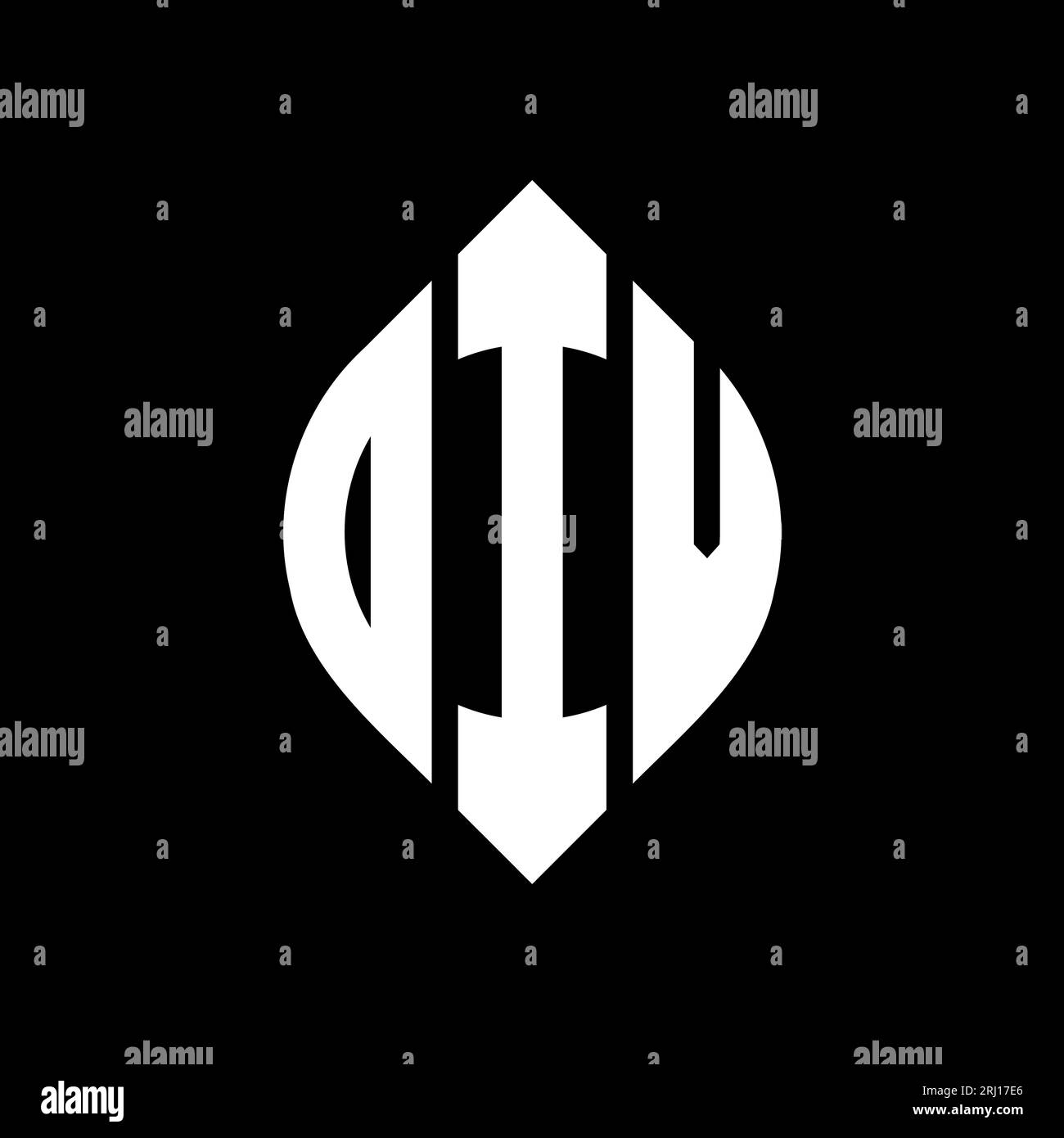 Disegno del logo div Immagini Vettoriali Stock - Alamy
