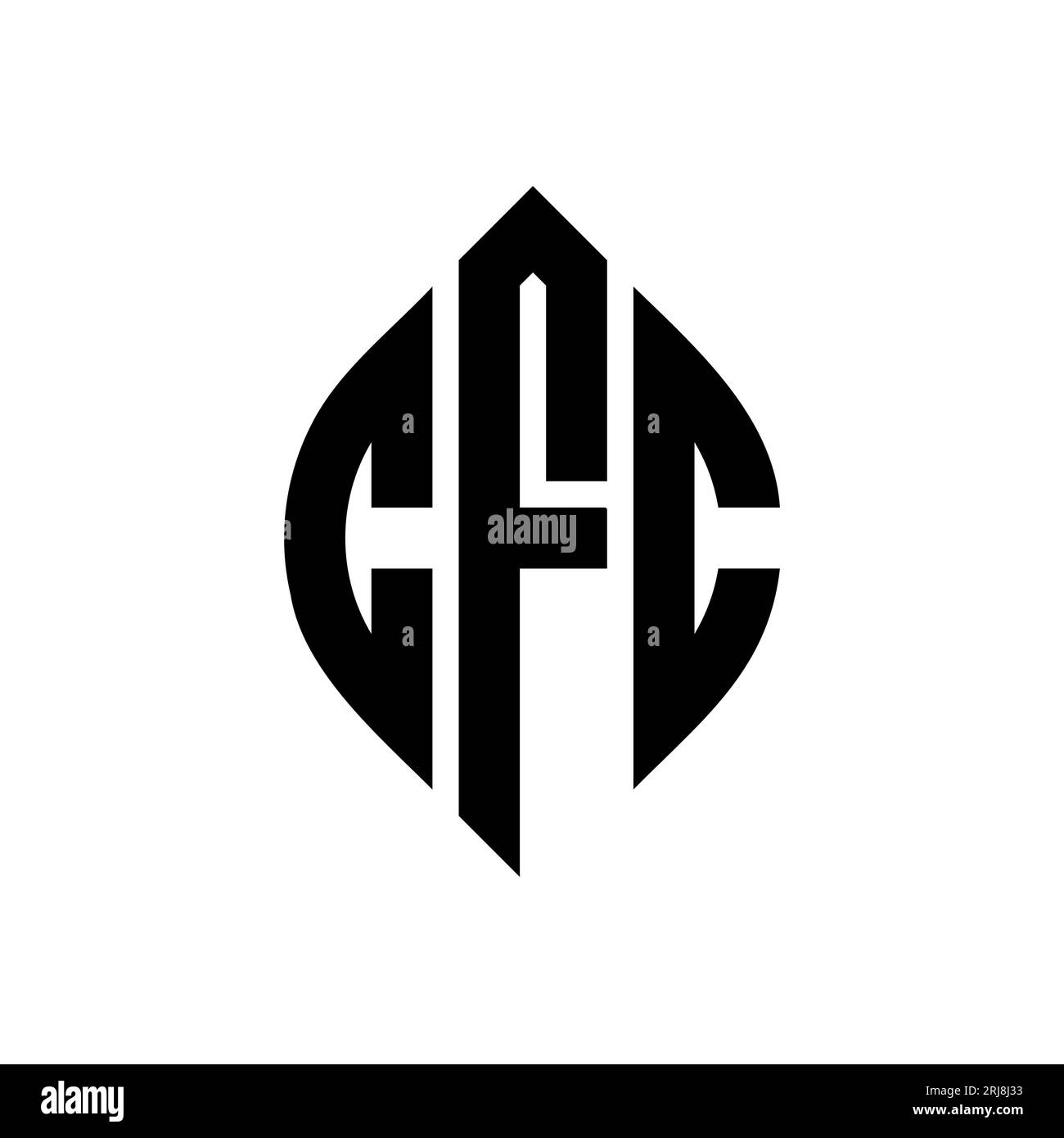 Disegno del logo cfc Immagini Vettoriali Stock - Alamy
