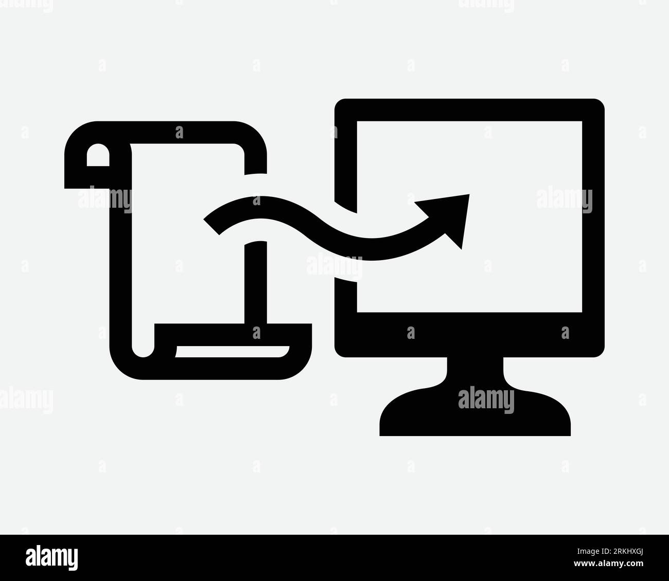 Icona Salva file sul computer caricamento digitalizzazione documenti ...