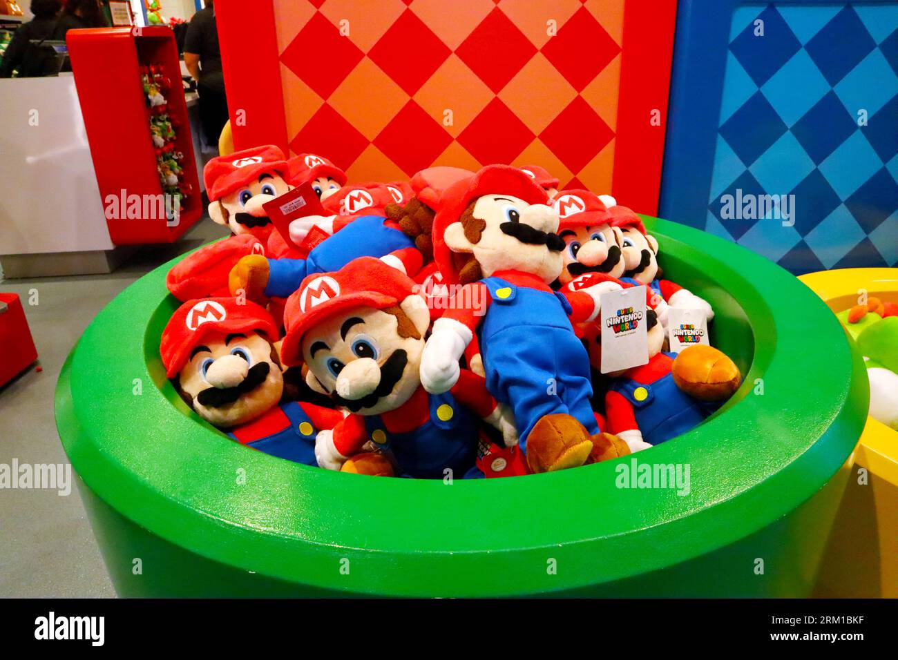 Logo del mondo di super mario immagini e fotografie stock ad alta ...