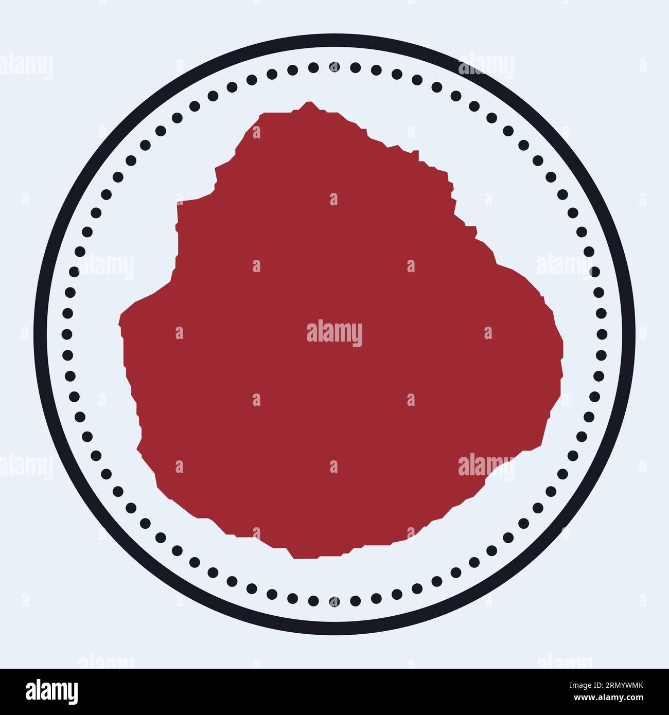 Mappa dell'isola marie galante Immagini Vettoriali Stock - Alamy