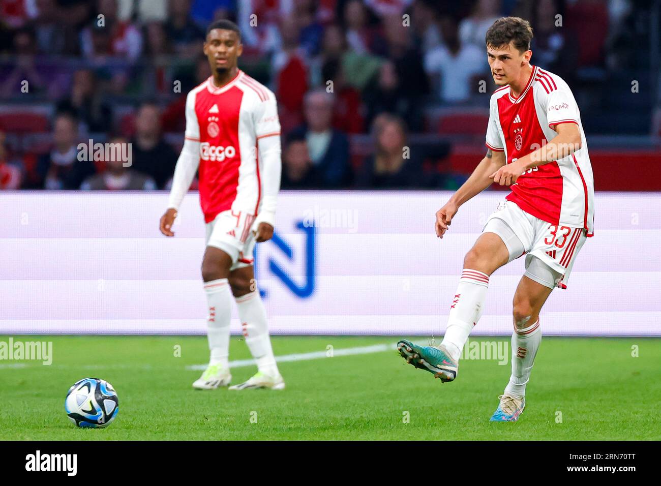 AMSTERDAM, PAESI BASSI - AGOSTO 31: Benjamin Tahirovic (AFC AJAX ...