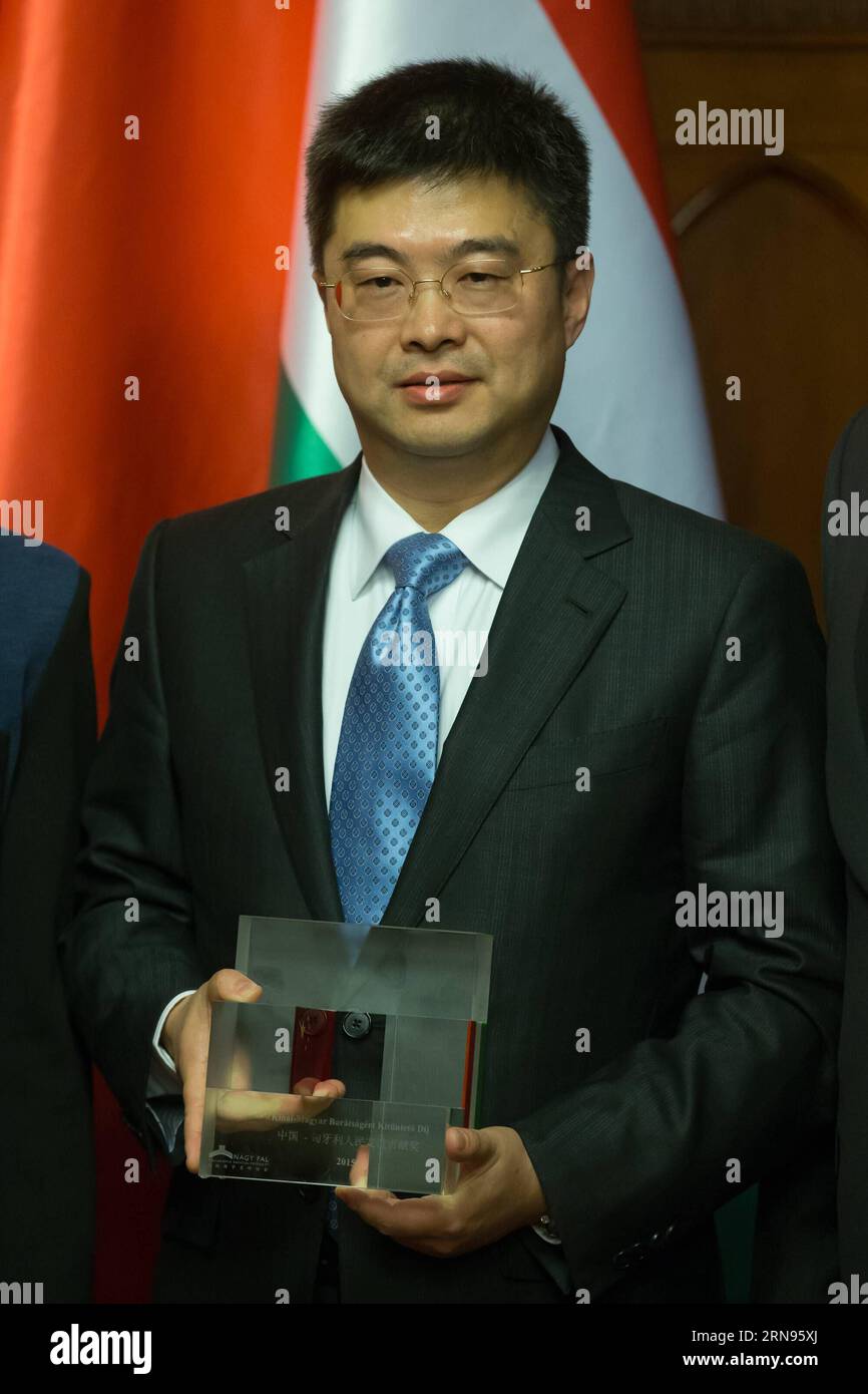 (151120) -- BUDAPEST, Nov. 20, 2015 -- Chen Huaiyu, CEO of the ...