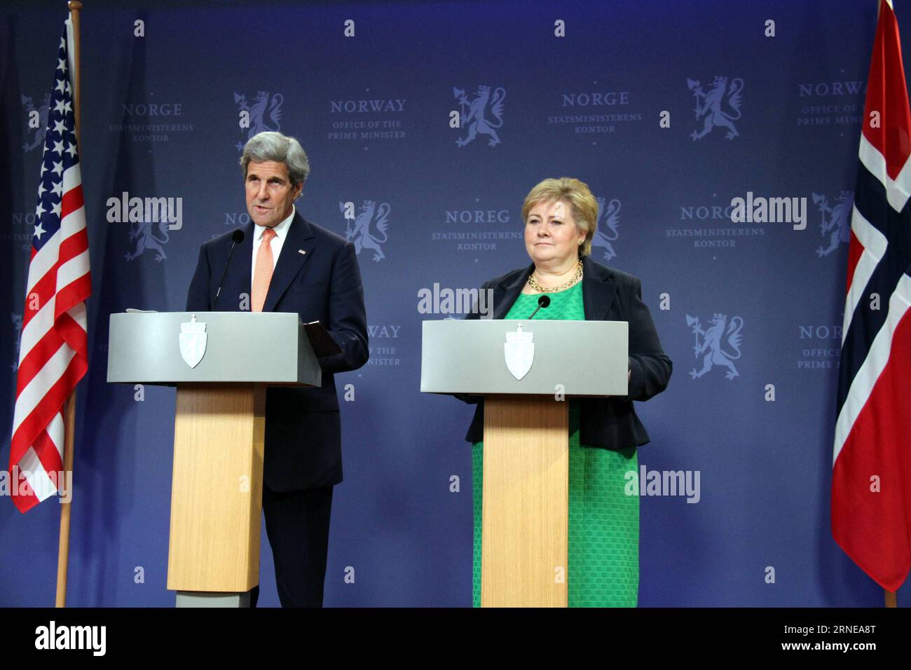 (160615) -- OSLO, 15 giugno 2016 -- il Segretario di Stato americano ...