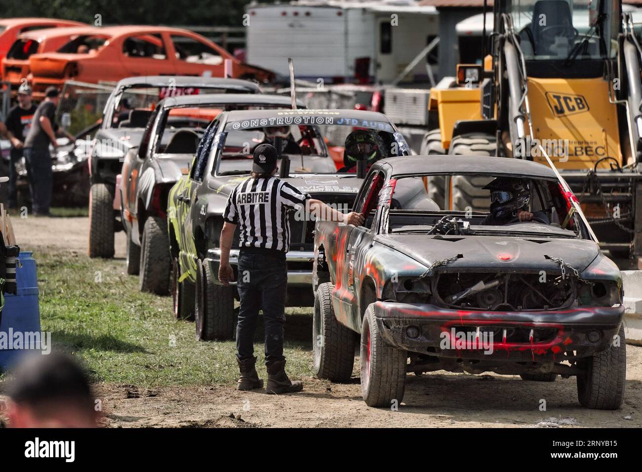 Demolition derby immagini e fotografie stock ad alta risoluzione - Alamy