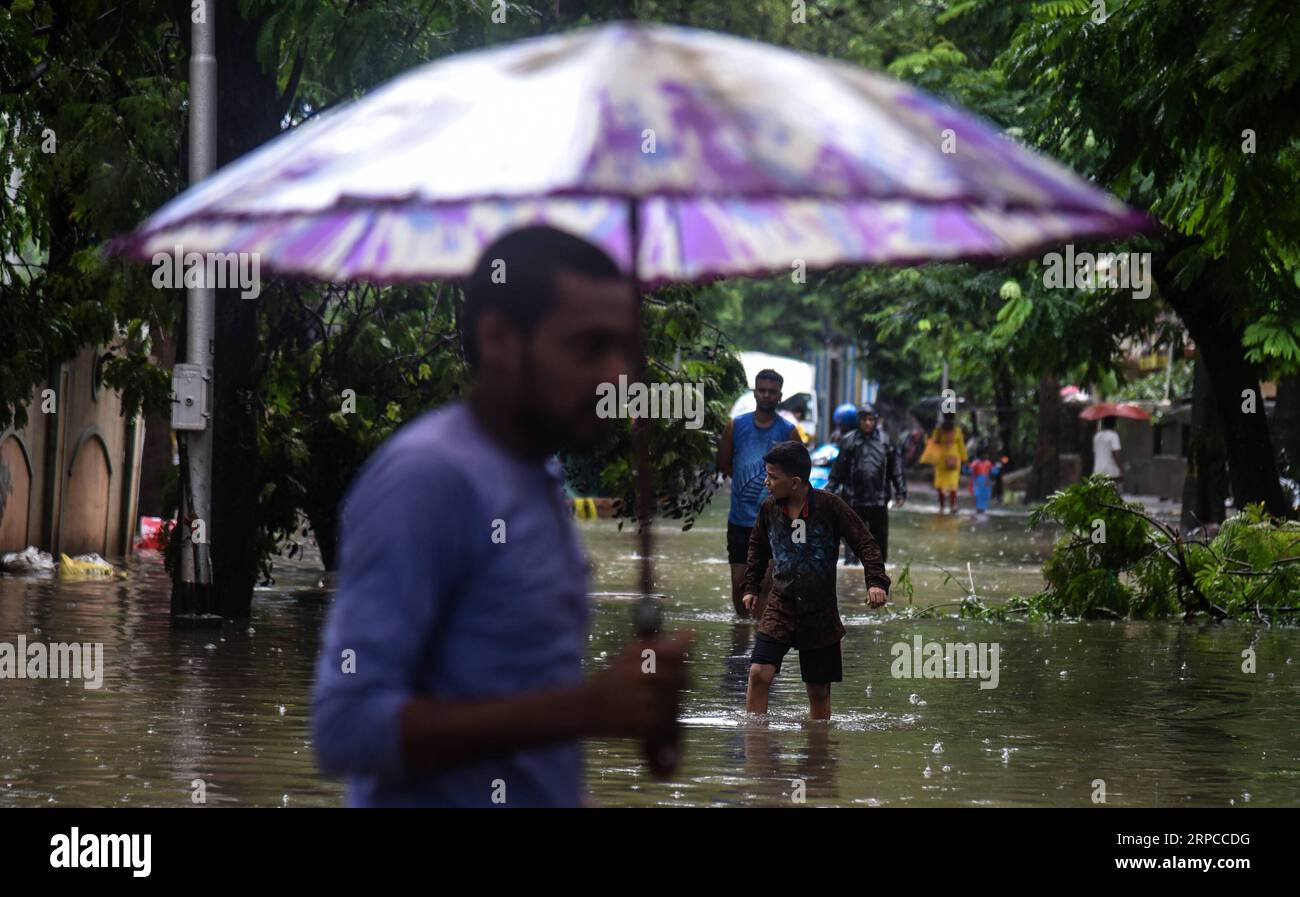 Hochwasser in indien immagini e fotografie stock ad alta risoluzione ...