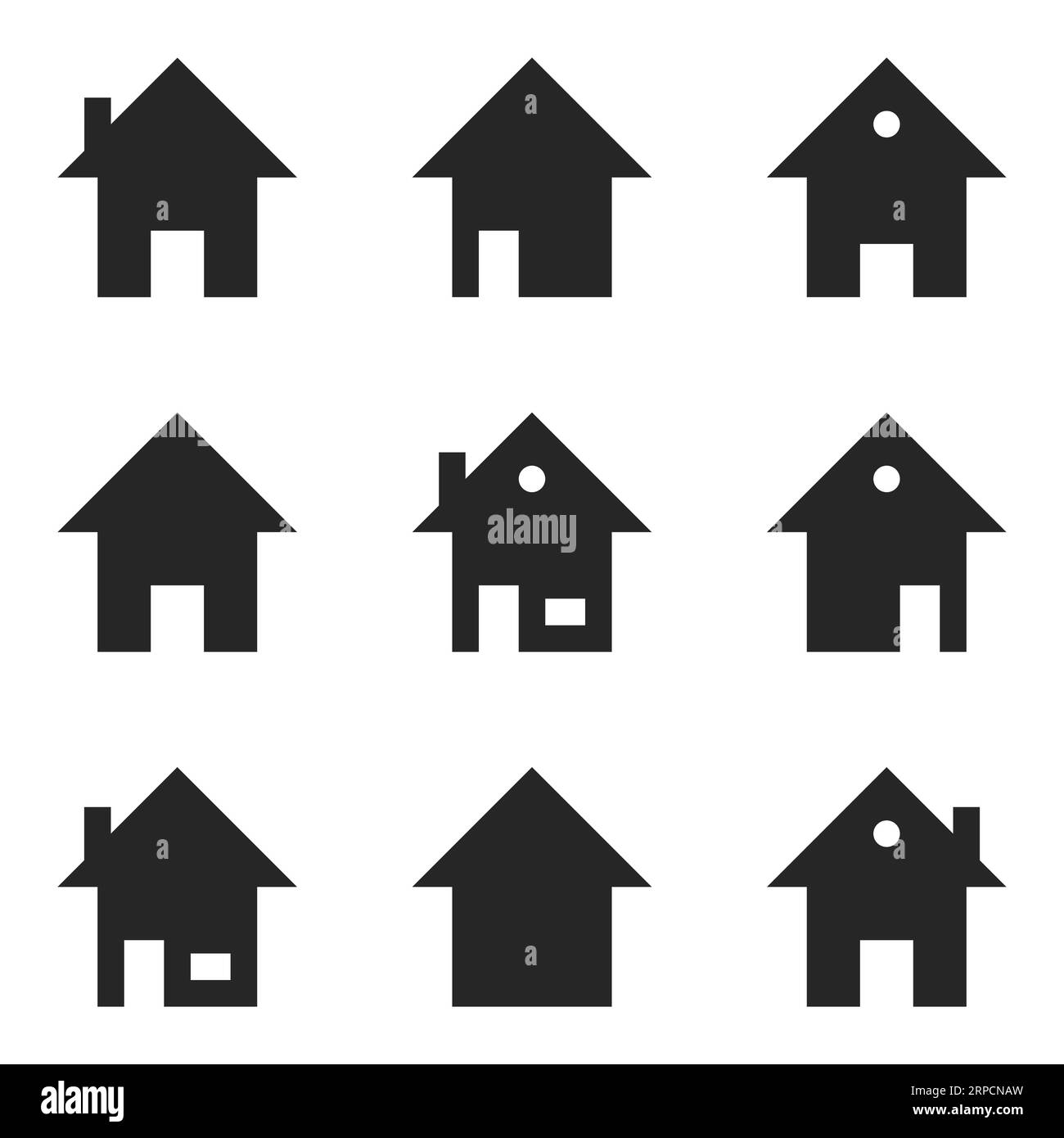 Indirizzo di residenza Immagini Vettoriali Stock - Alamy