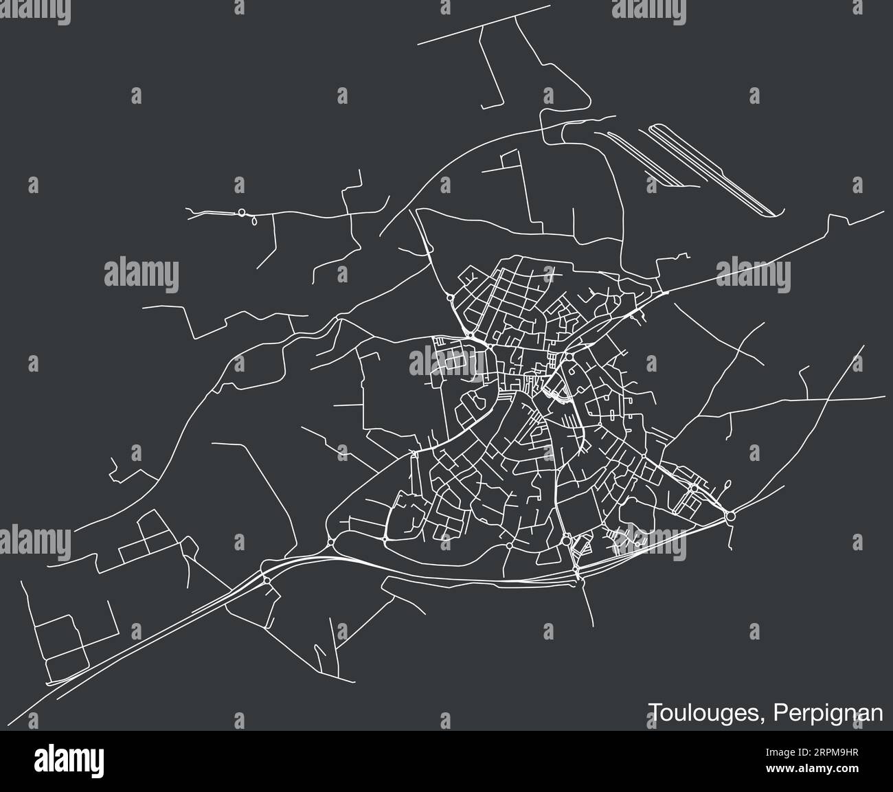 Mappa di perpignano immagini e fotografie stock ad alta risoluzione - Alamy
