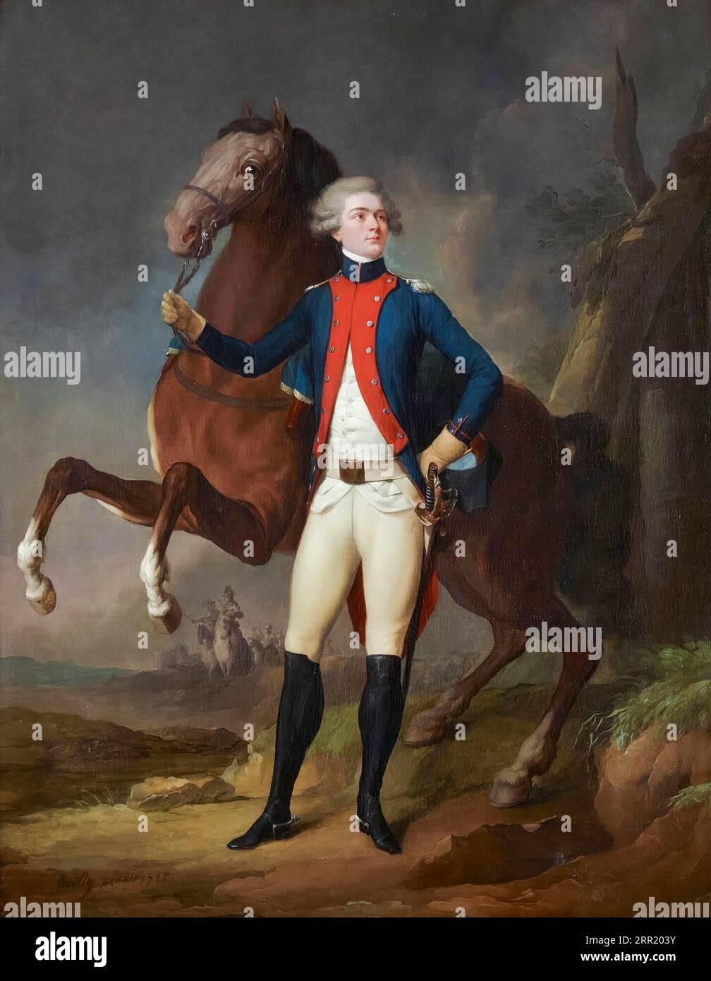 Lafayette auf pferd immagini e fotografie stock ad alta risoluzione - Alamy