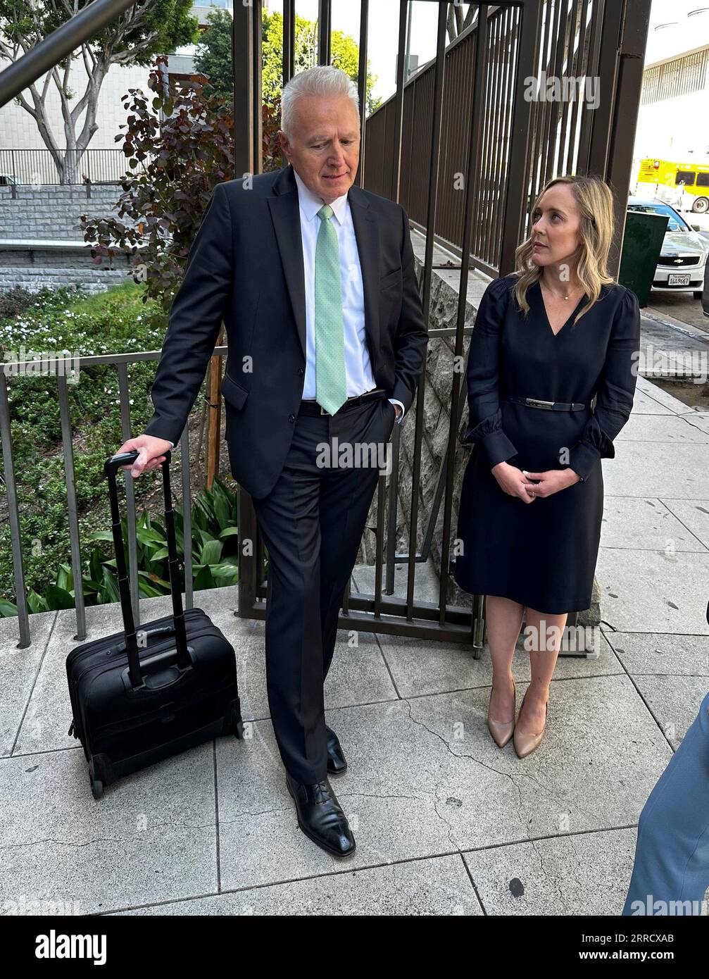 Deputy District Attorney Reinhold Mueller, left, and Deputy District ...