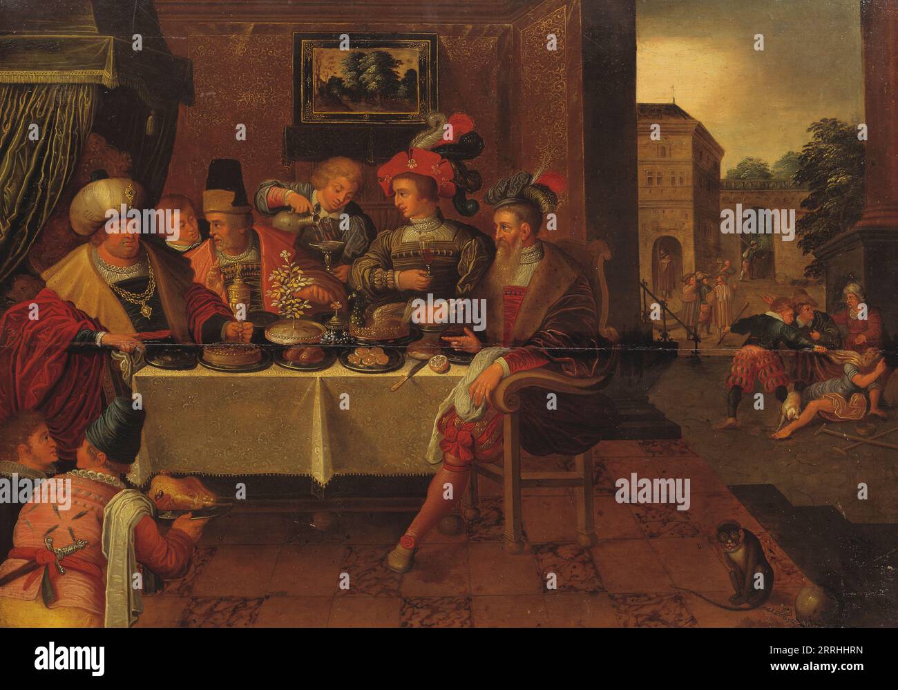 Uomo ricco e povero lazzaro immagini e fotografie stock ad alta ...