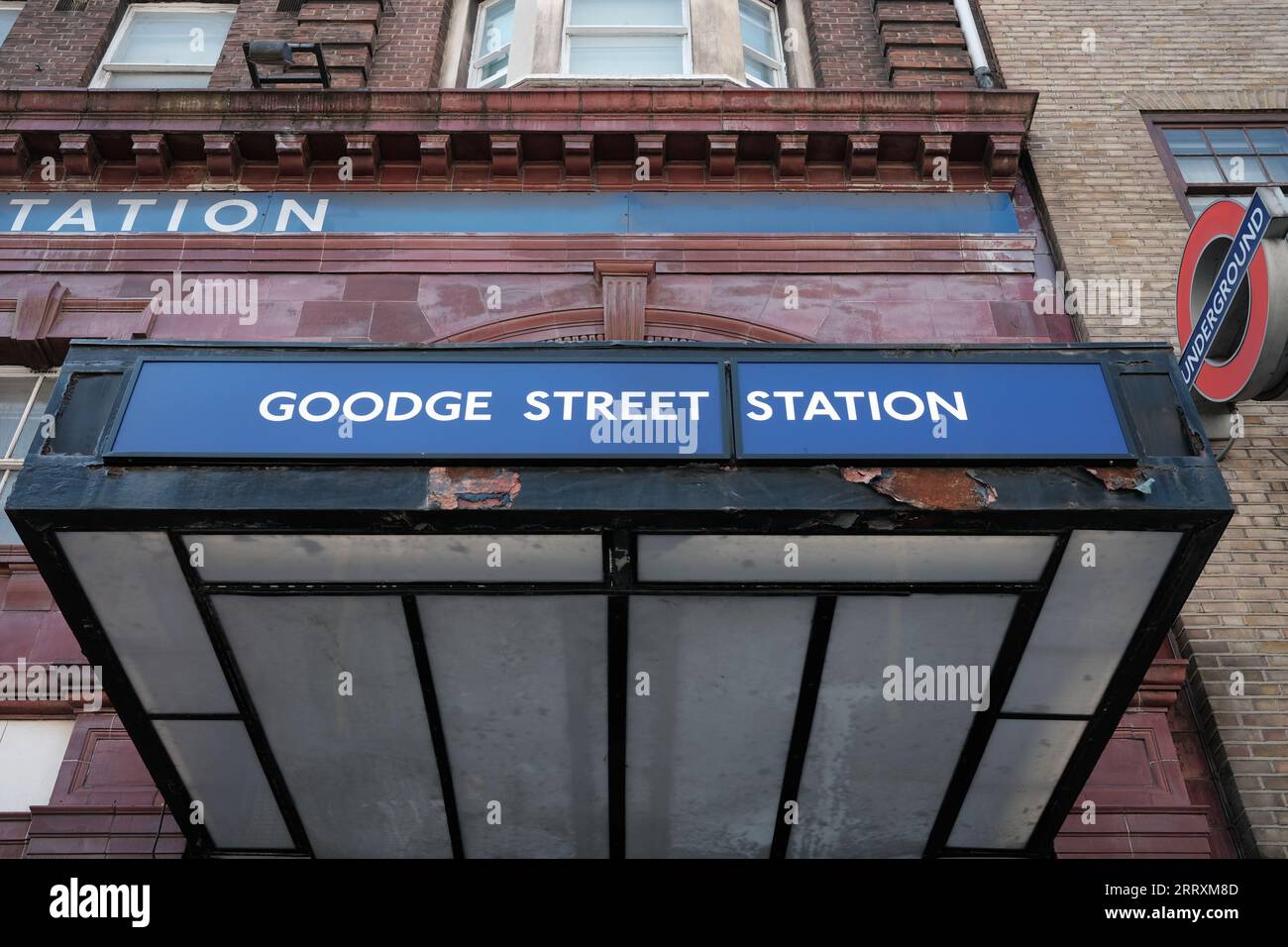 Goodge street tube station immagini e fotografie stock ad alta ...