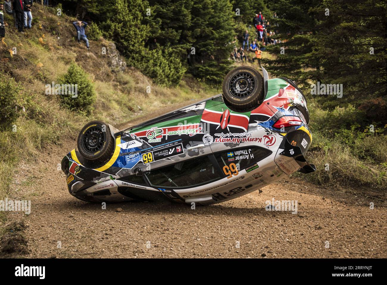 65 Hamza ANWAR (KEN), Adnan DIN (KEN), FORD Fiesta Rally3, RC3, Rally3 ...