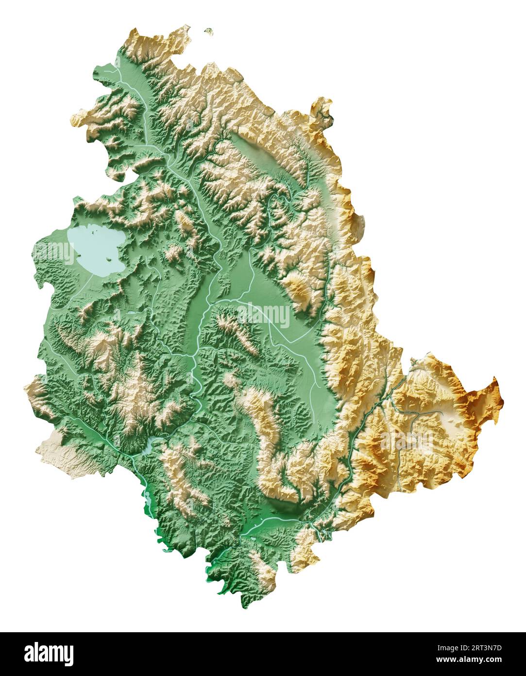 Mappa topografica italia immagini e fotografie stock ad alta ...