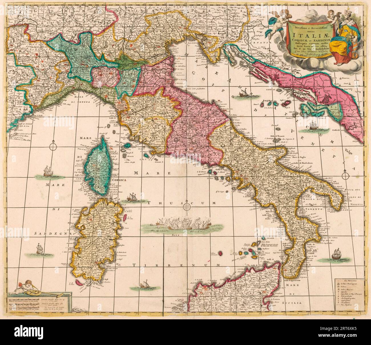 Archivio mappa italia immagini e fotografie stock ad alta risoluzione ...