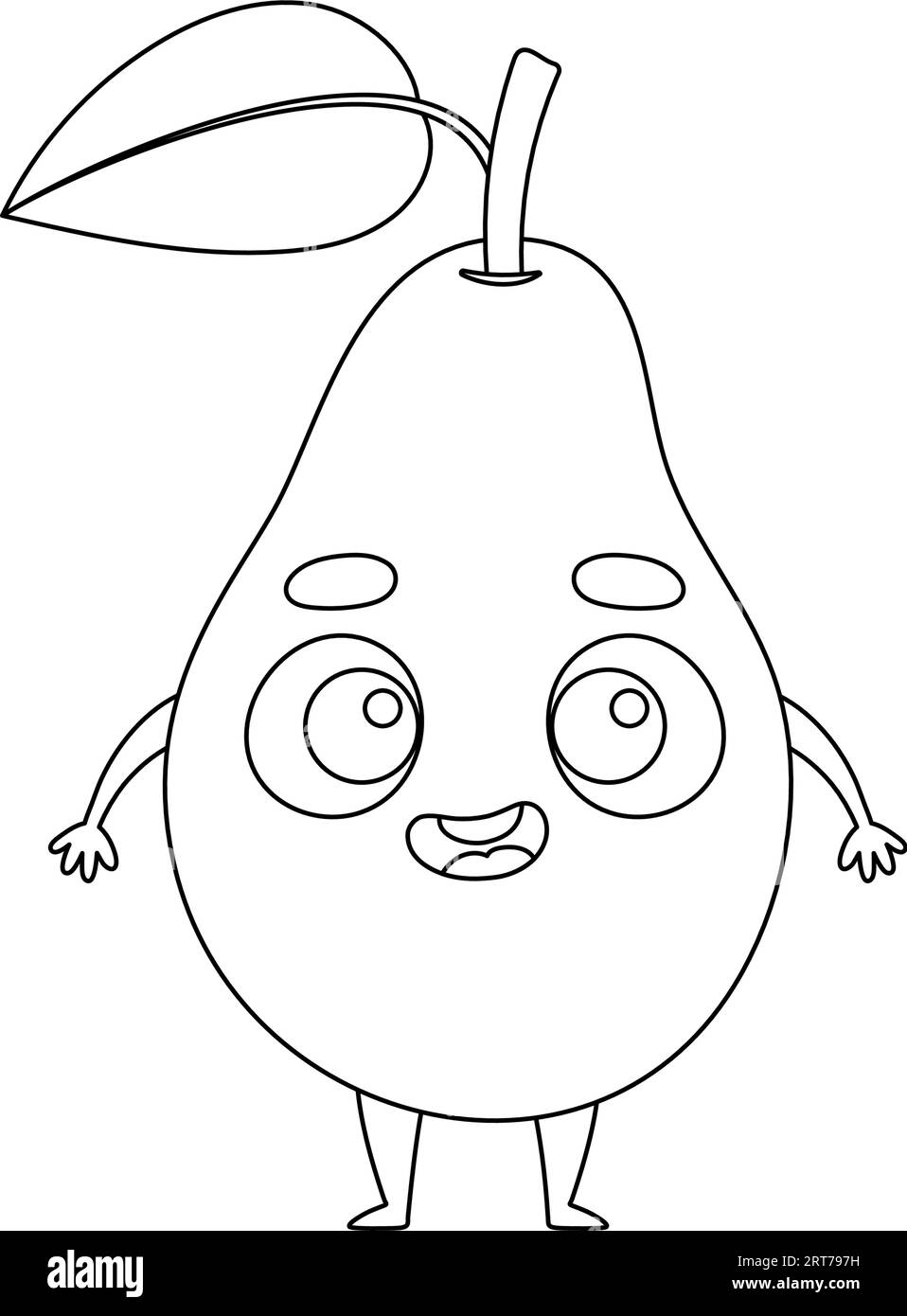 Pagina Da Colorare Pera