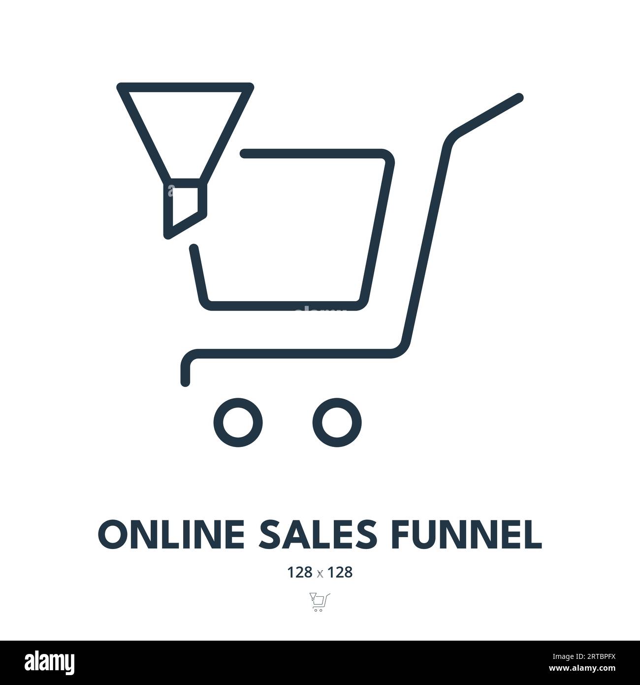 Piramide del carrello della spesa Immagini Vettoriali Stock - Alamy