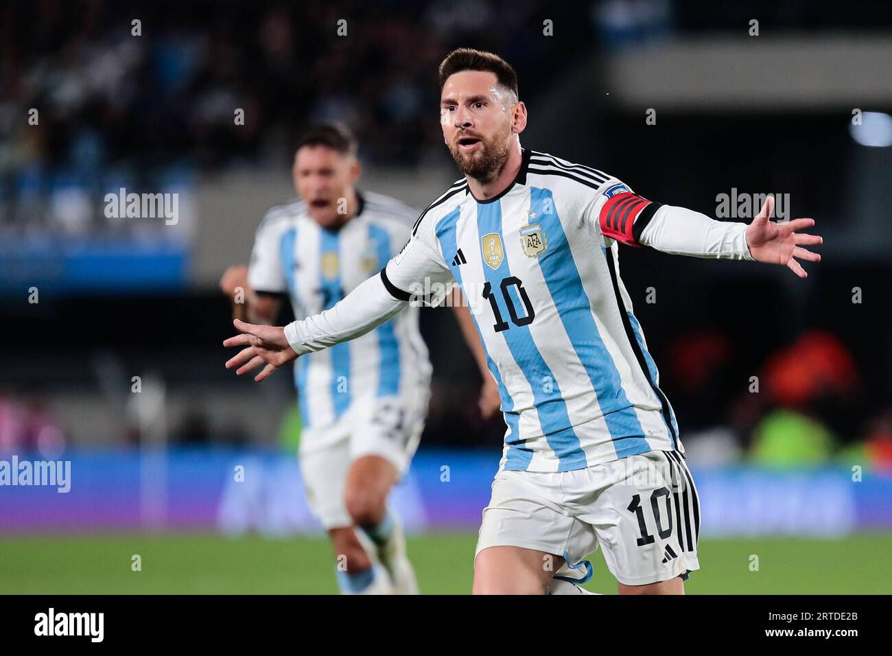Lionel messis genio del calcio immagini e fotografie stock ad alta ...
