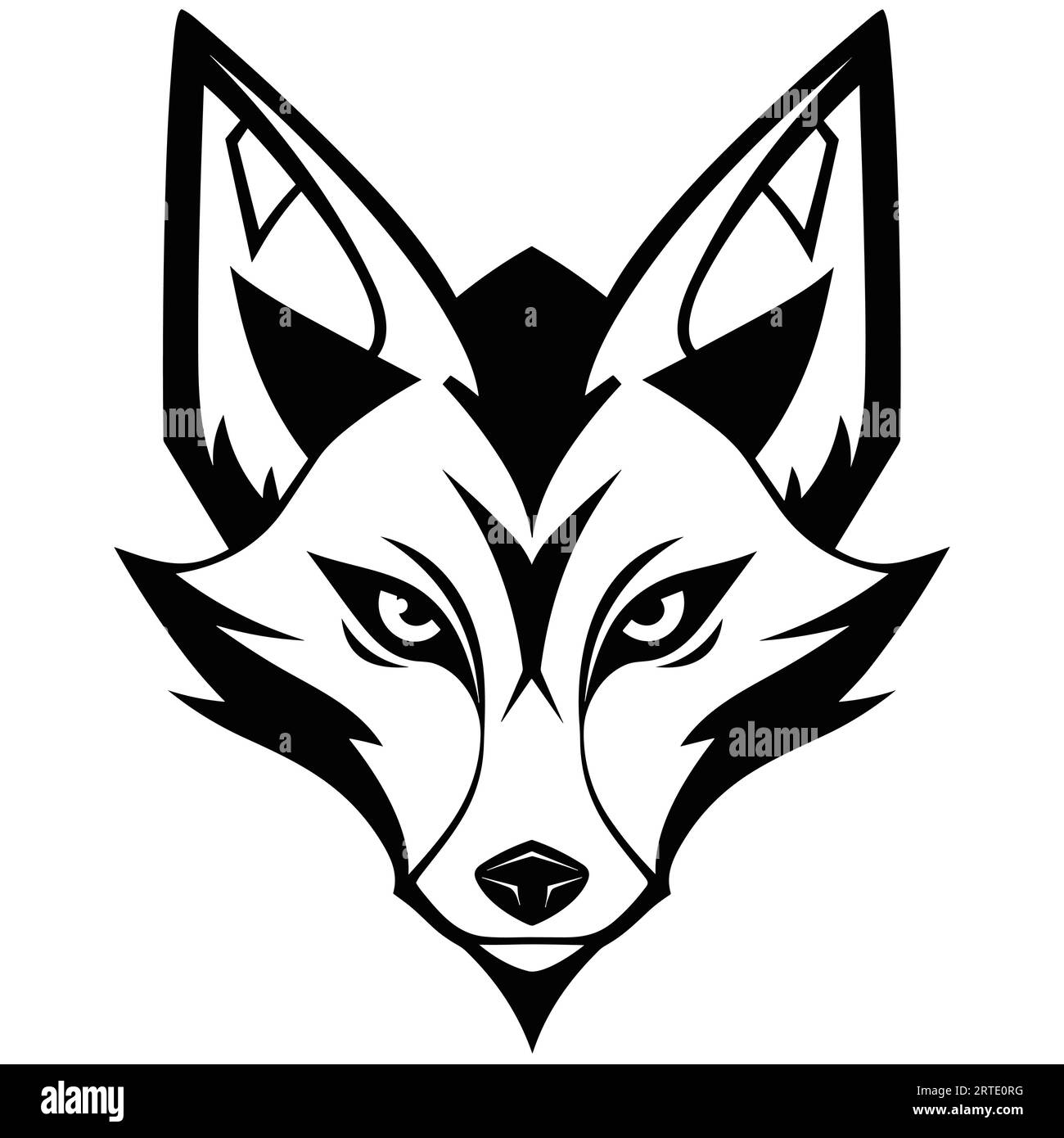 Muso della volpe Foto e Immagini Stock in Bianco e Nero - Alamy