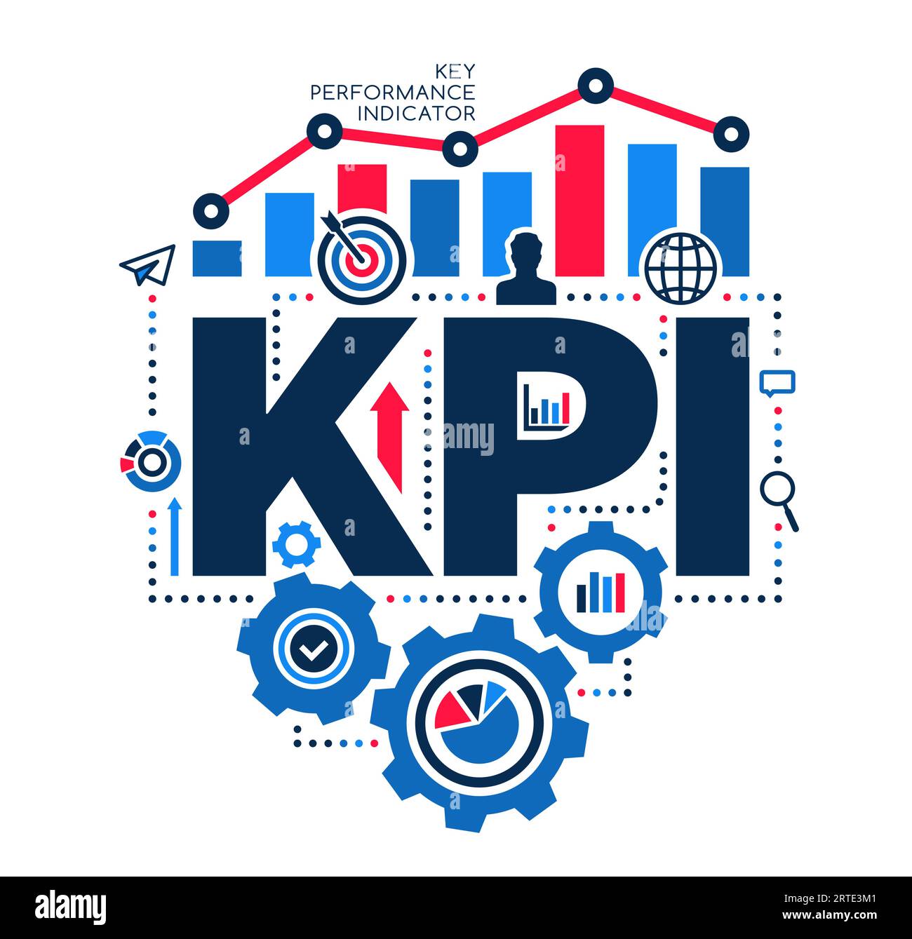Key performance indicators Immagini Vettoriali Stock - Alamy