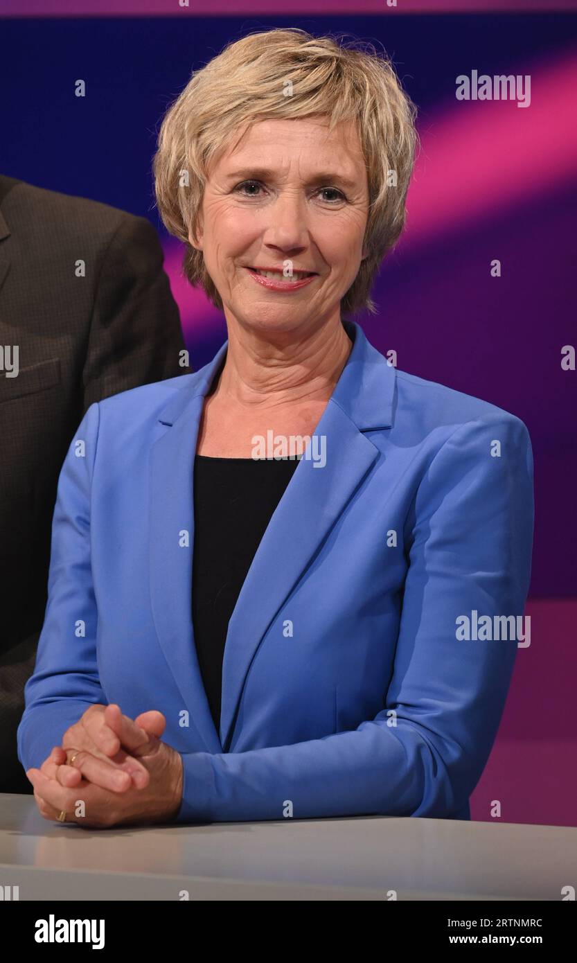 Autorin und Journalistin Amelie Fried zu Gast in der ARD Talkshow ...