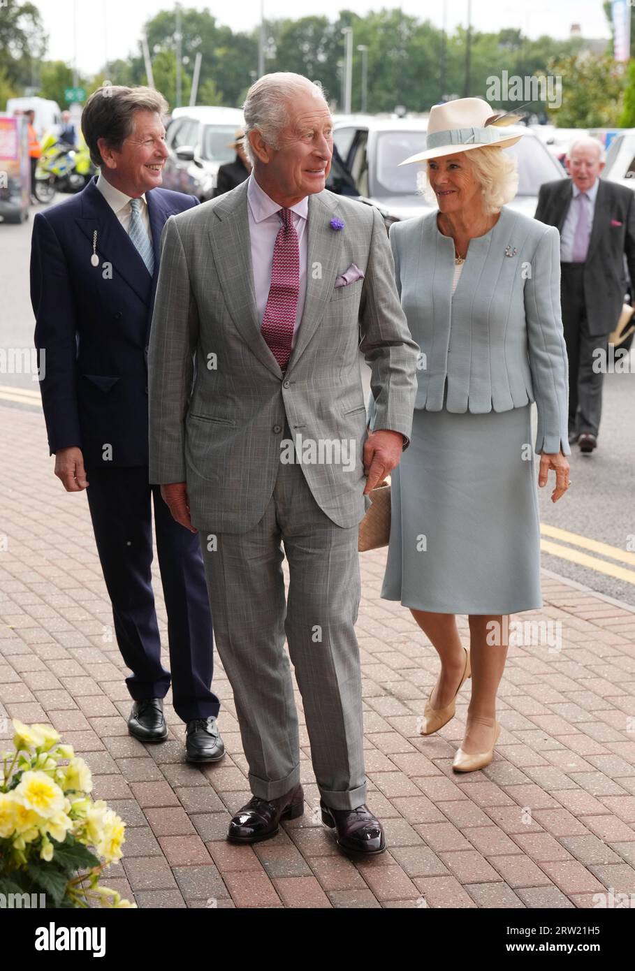 Re carlo all'ippodromo di doncaster immagini e fotografie stock ad alta ...