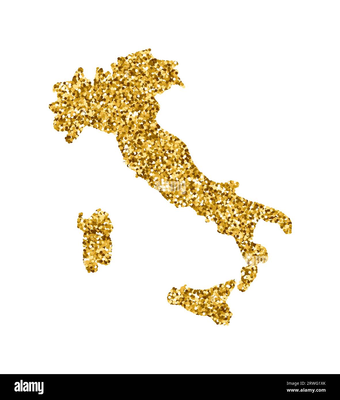 Cartina geografica italia Immagini Vettoriali Stock - Alamy