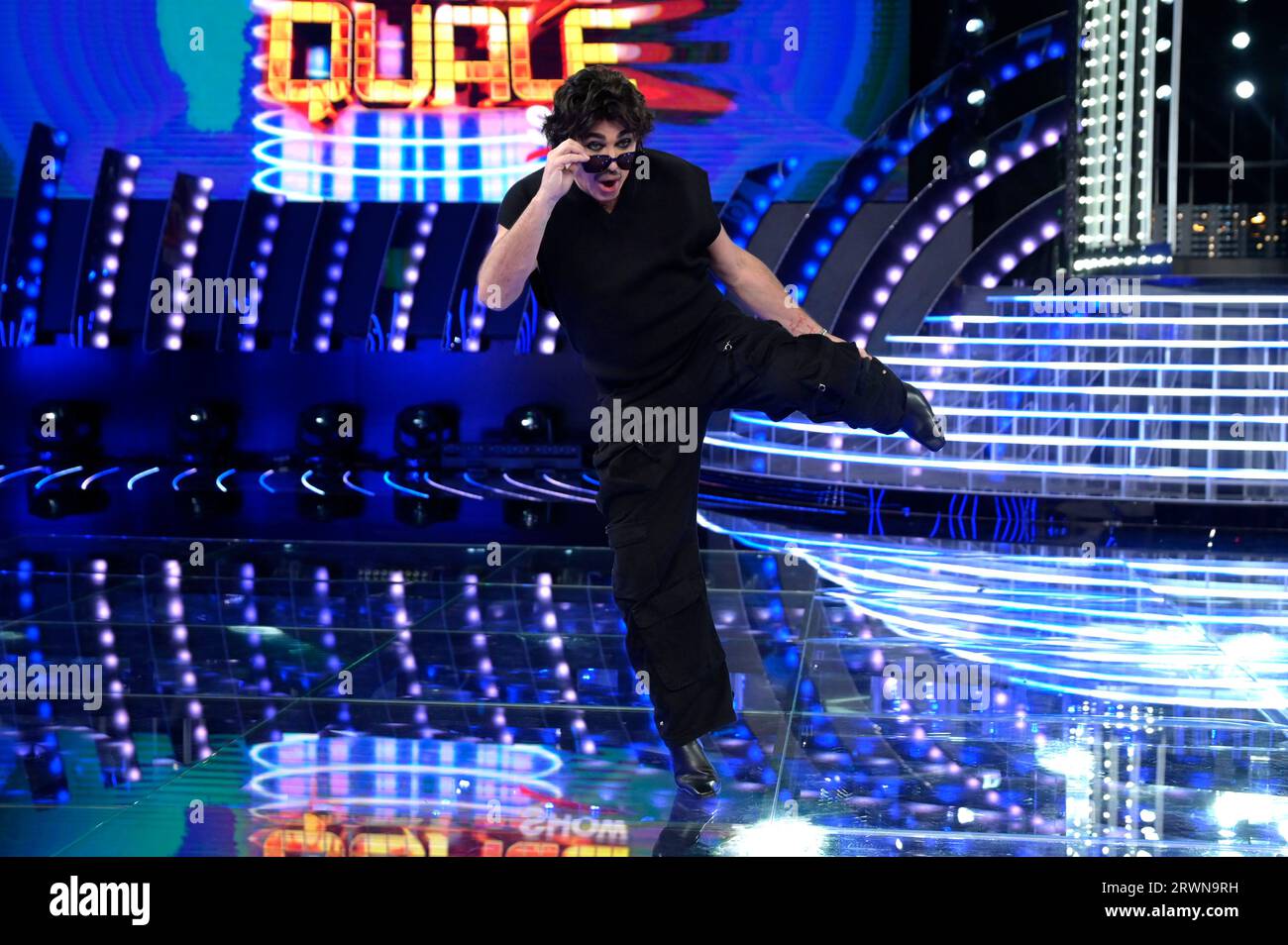 Scialpi beim Photocall zur Rai TV-Show 'tale e quale Show 2023' in den Fabrizio Frizzi Studios ...