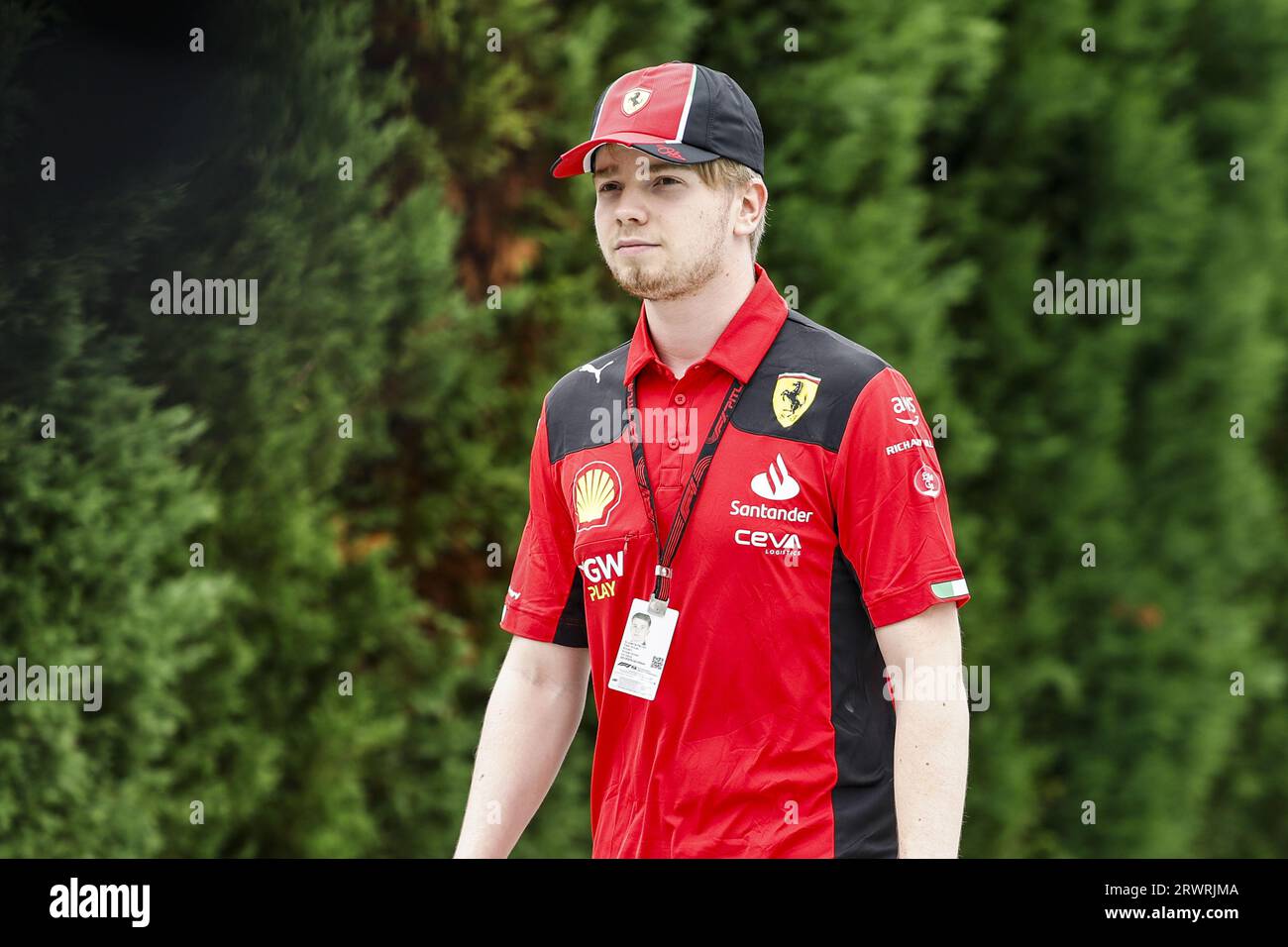 Suzuka, 21/09/2023, SHWARTZMAN Robert (rus), Ferrari driver Academy, ritratto durante il Gran ...