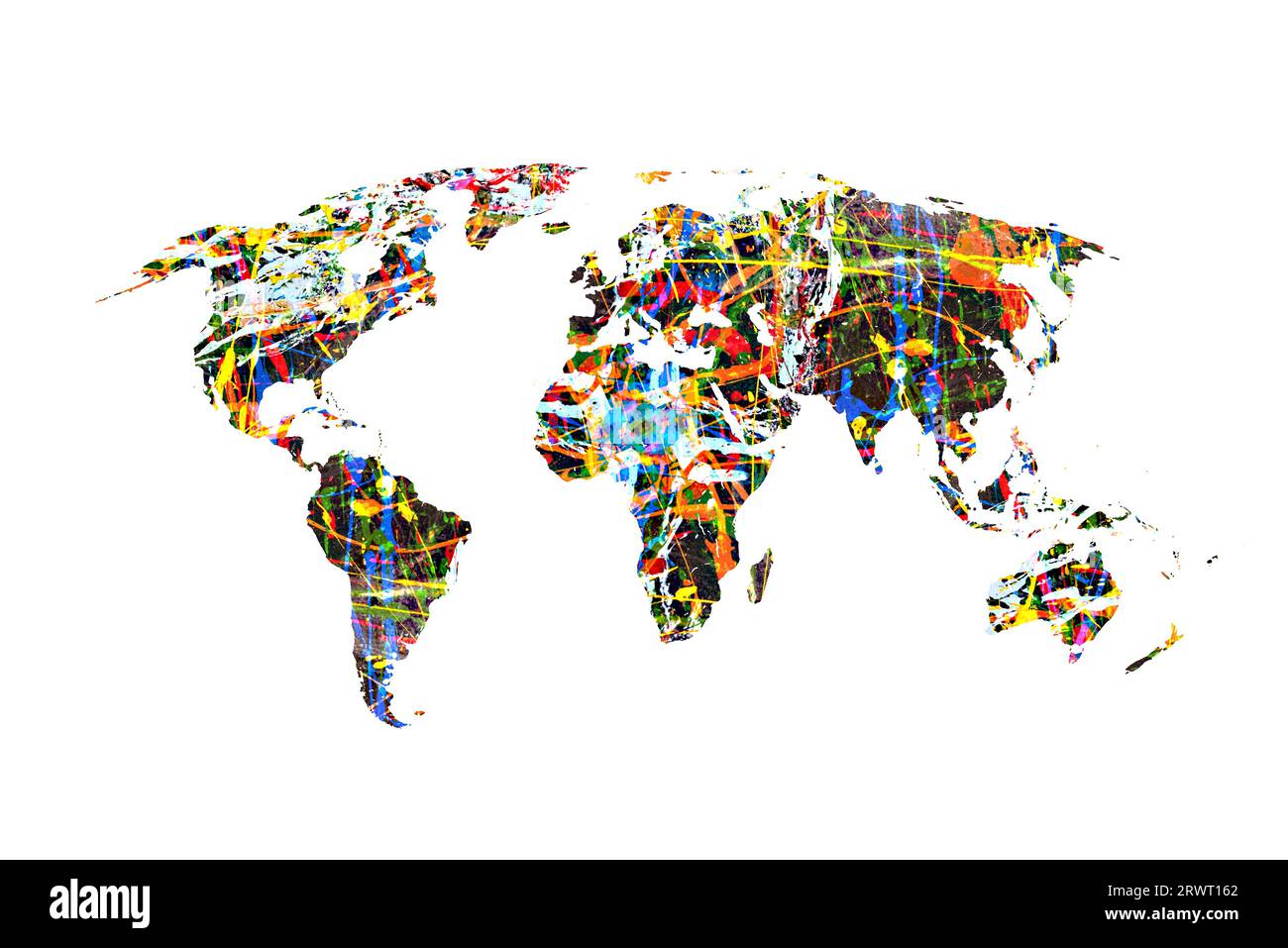 Cartina mondo alta risoluzione immagini e fotografie stock ad alta ...